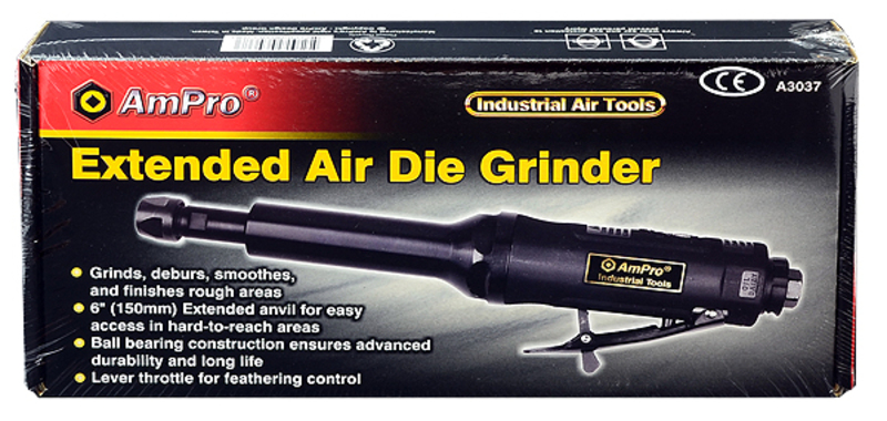 AmPro A3037 karalaikkakone, pitkä malli, 1/4 (6mm) vinku | IKT Verkkokauppa